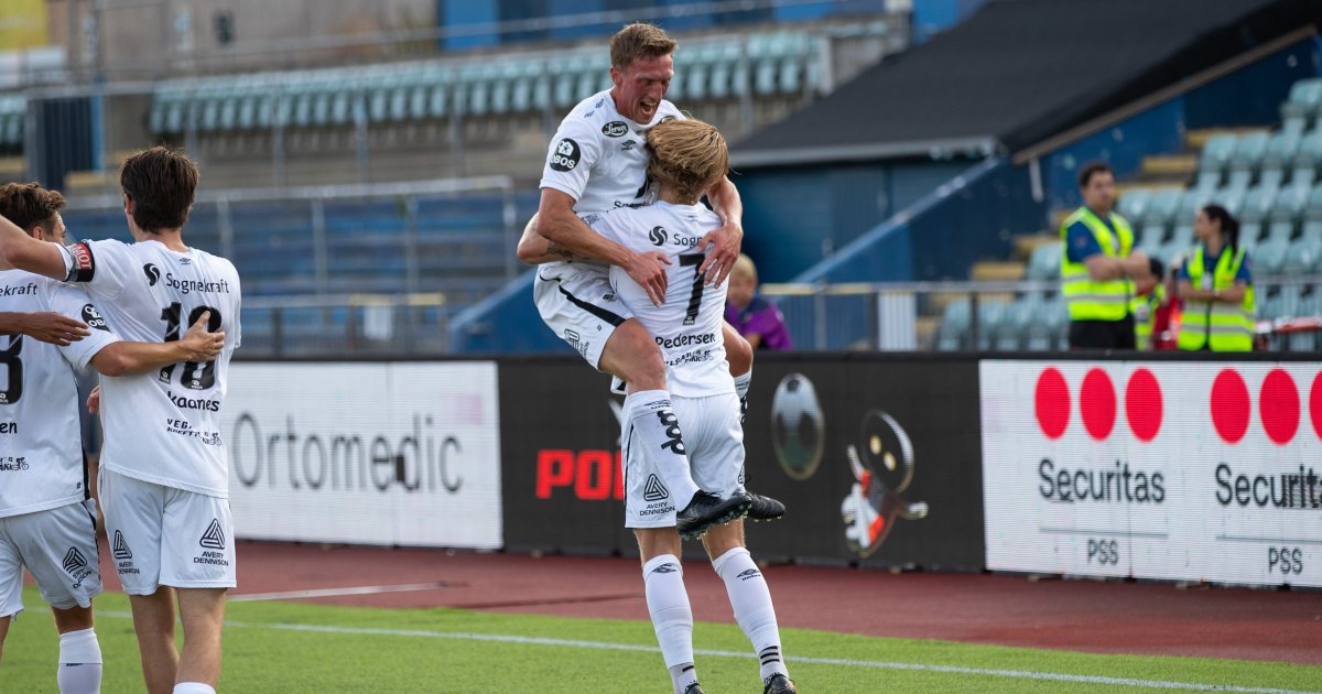 Deilig seier etter to mål frå Sebastian Pedersen! / SOGNDAL FOTBALL