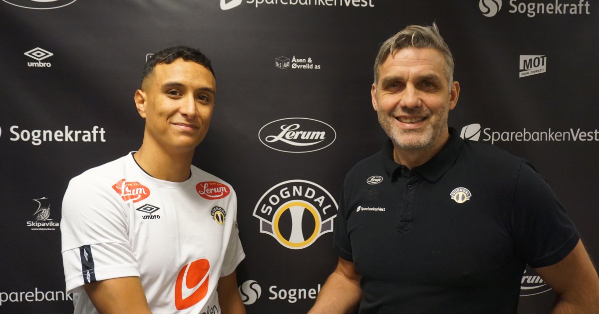 Velkommen Oliver Hintsa! / SOGNDAL FOTBALL